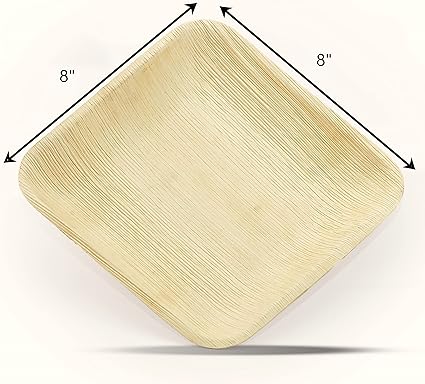 9 inches (square plate) – Goodbyeplastic