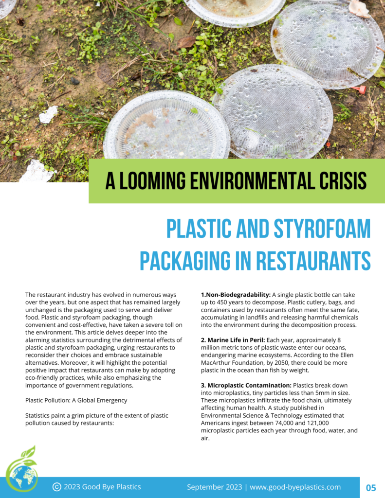 Plastic Bans - Good-Bye Plastic